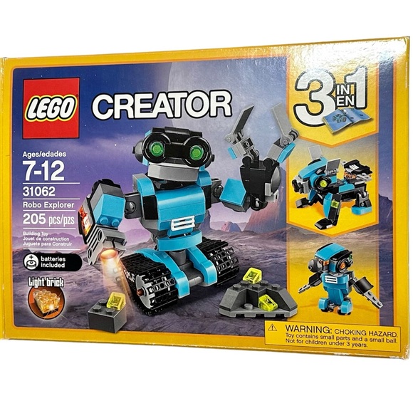 Lego | Toys | Lego 362 Creator 3 In 1 Robo Explorer 100 Complete With ...